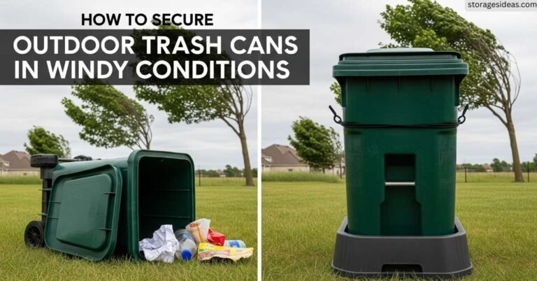 How To Secure Outdoor Trash Cans In Windy Conditions: My Practical Guide