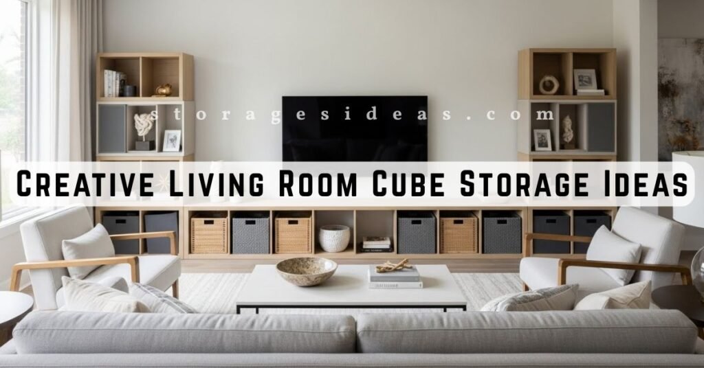 9 Creative Living Room Cube Storage Ideas That Bring Order Without Bulk