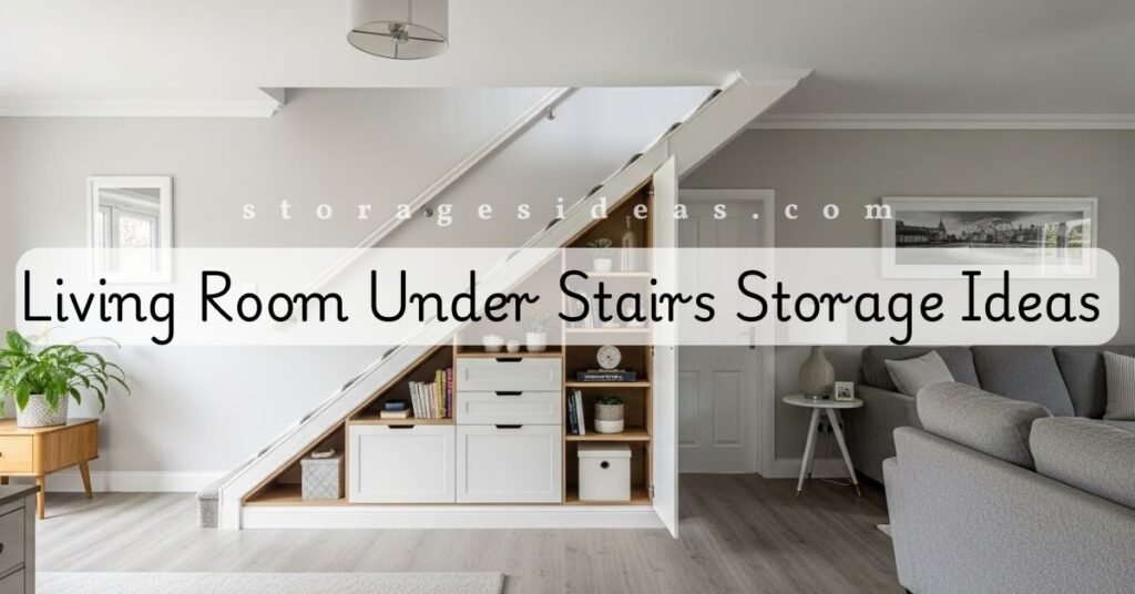 10 Living Room Under Stairs Storage Ideas That Turn Awkward Space Into ...